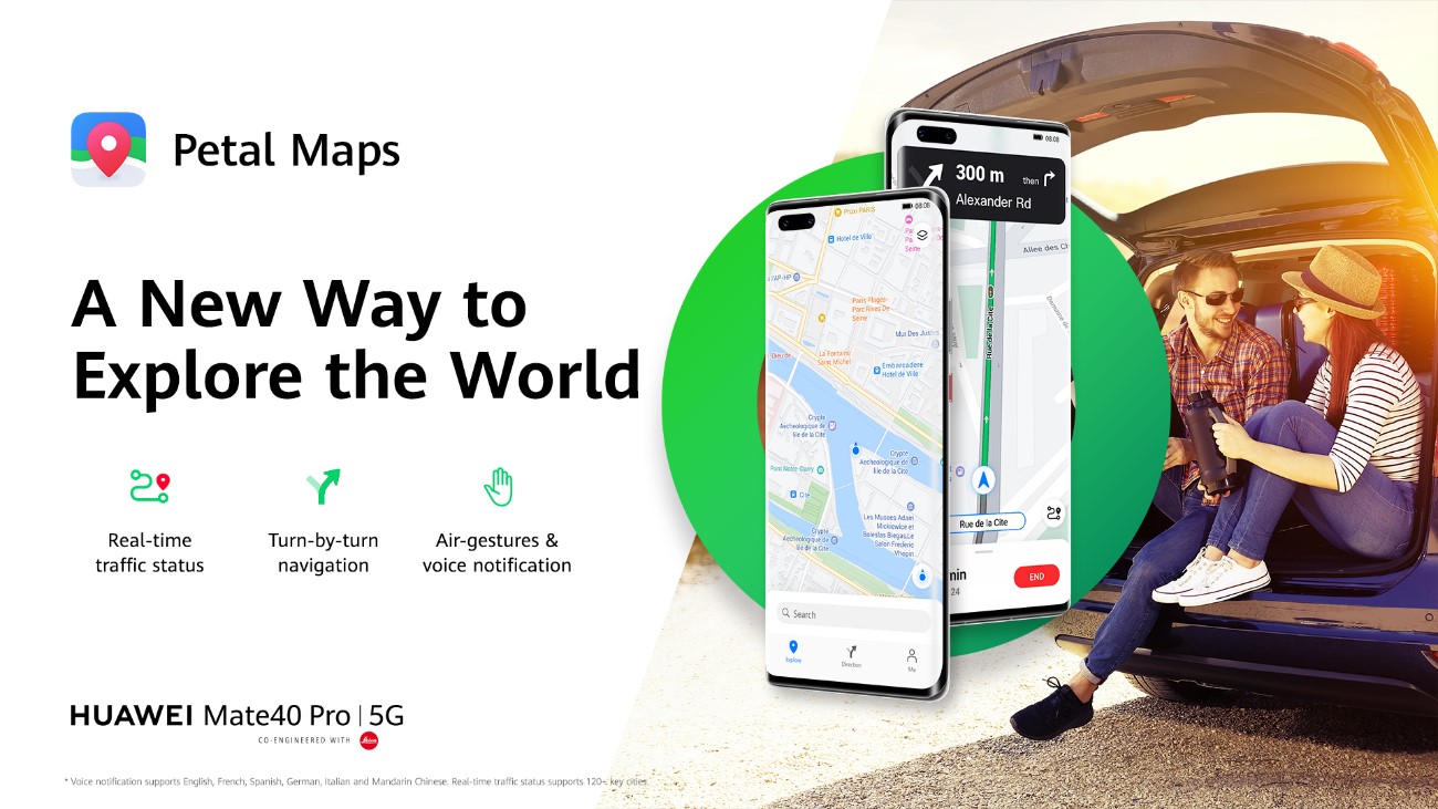 Huawei lança Petal Maps como alternativa ao Google Maps ~ Apps do Android