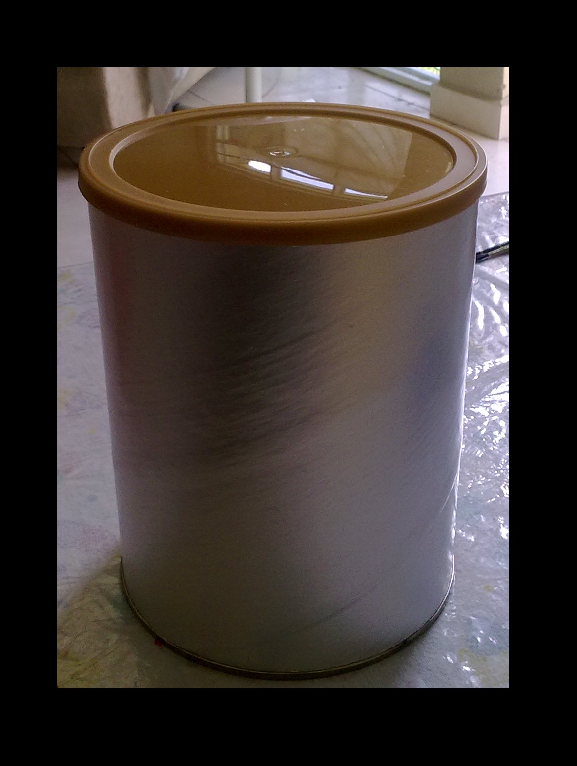 Ah! Como hacer Manualidades sencillas paso a paso: Como forrar una lata