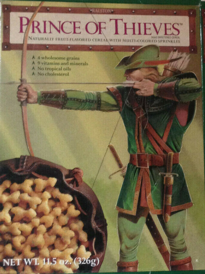 SATURDAY MORNINGS FOREVER: PRINCE OF THIEVES CEREAL
