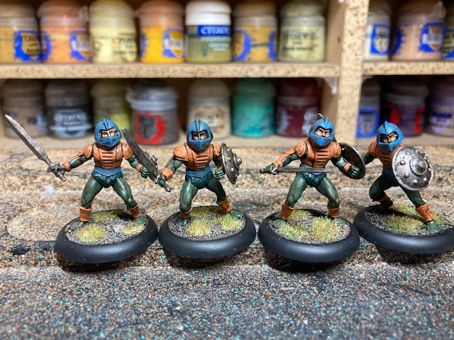 Fanplastic Little Men: He-Man Miniatures Game: Eternian Palace Guard