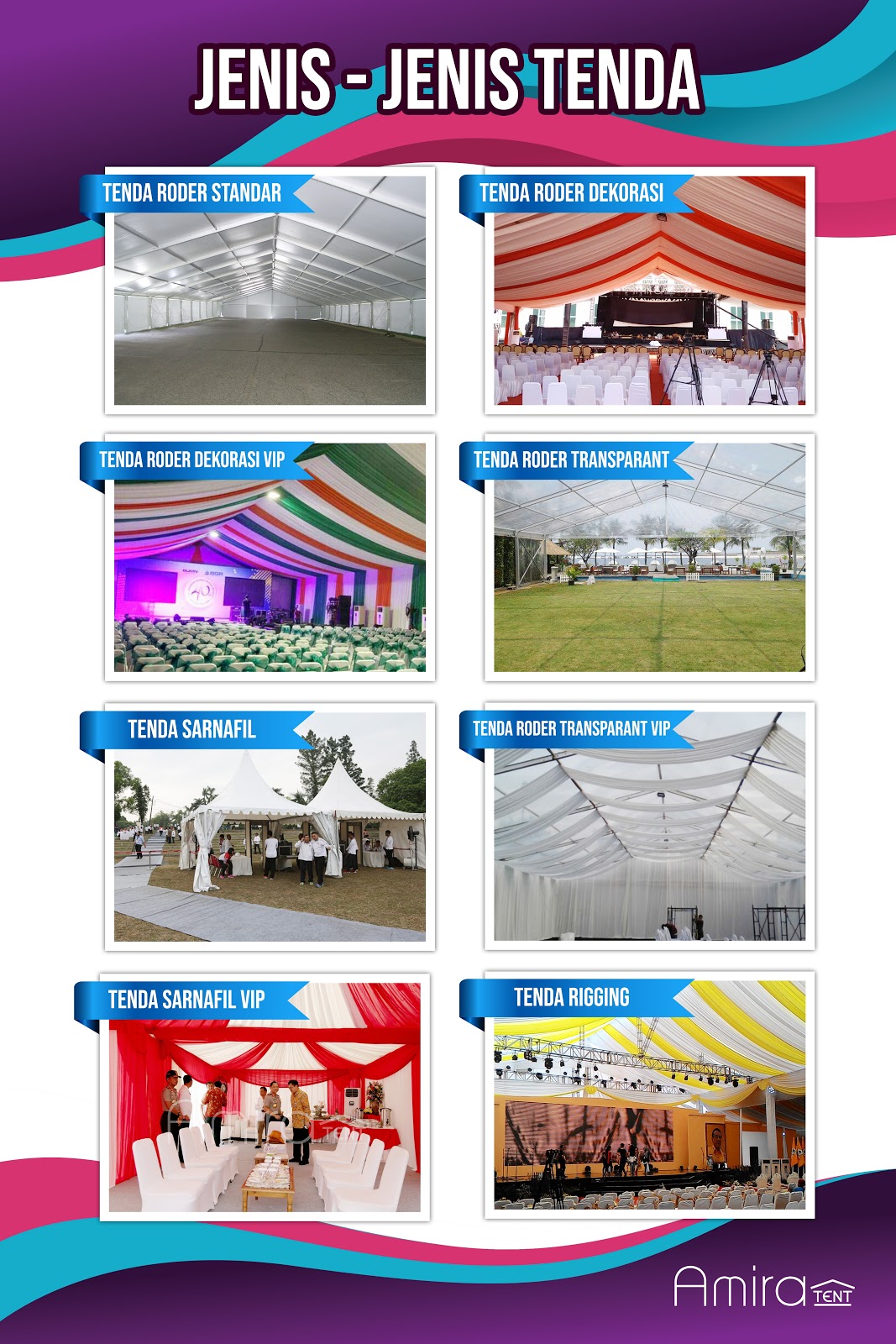 Sewa Tenda Jakarta Amira Tent: Macam Jenis Tenda Untuk Event