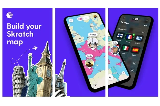 Scratch - Ένας ψηφιακός χάρτης που «ξύνεις» χώρες που έχεις επισκεφθεί