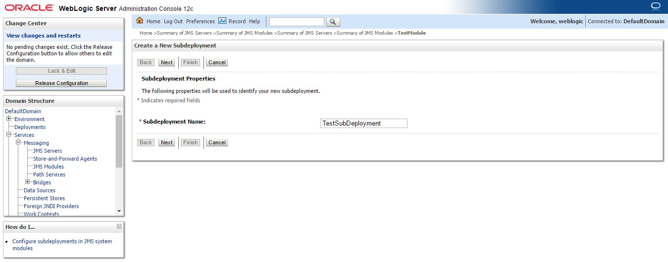Jms Queue In Weblogic Server 12c Techsupper