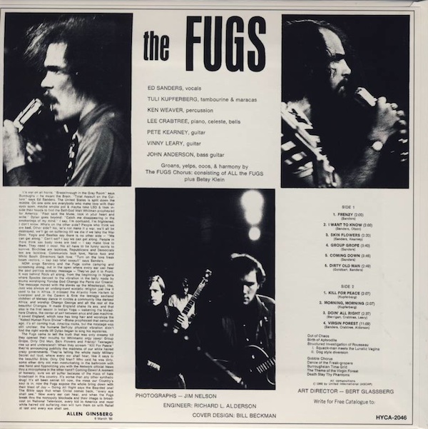 CONCRETE ROCK: THE FUGS - SECOND ALBUM 1966