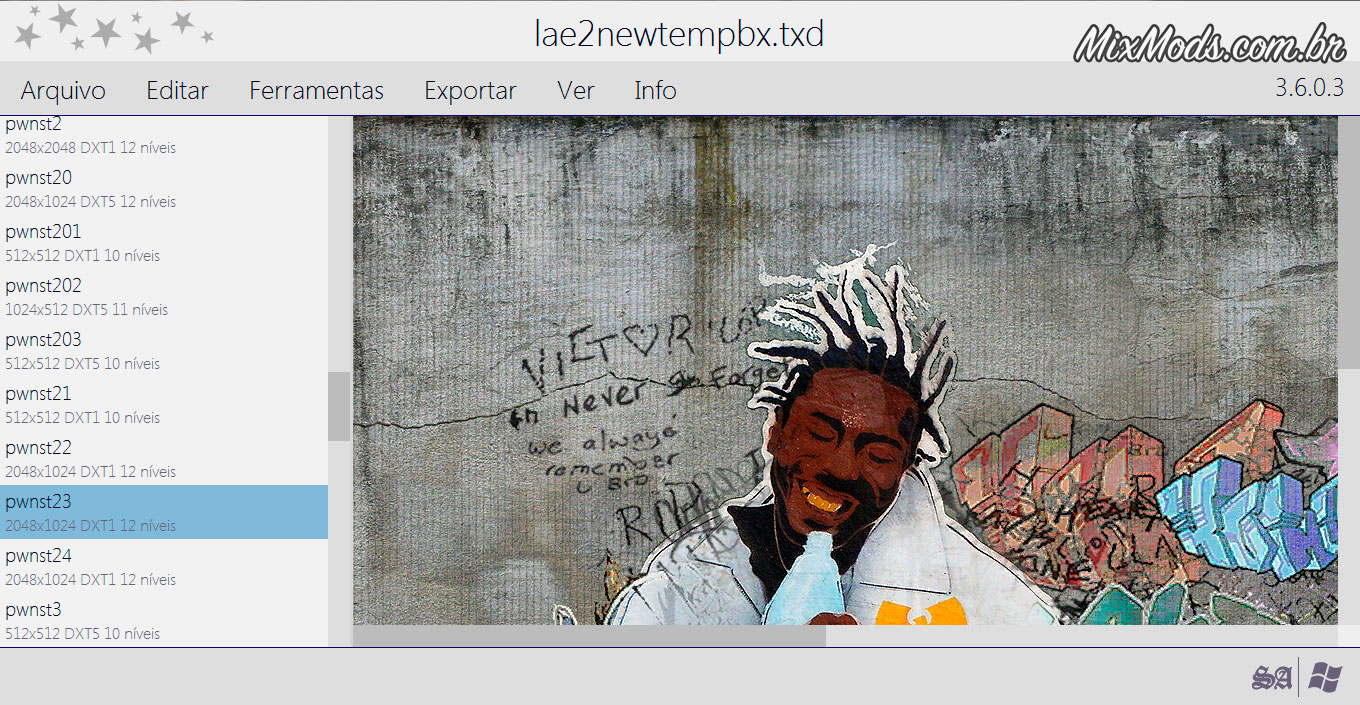 Magic.TXD v1.1 RC3 (criar e editar .txd) - MixMods - Mods para GTA SA e ...