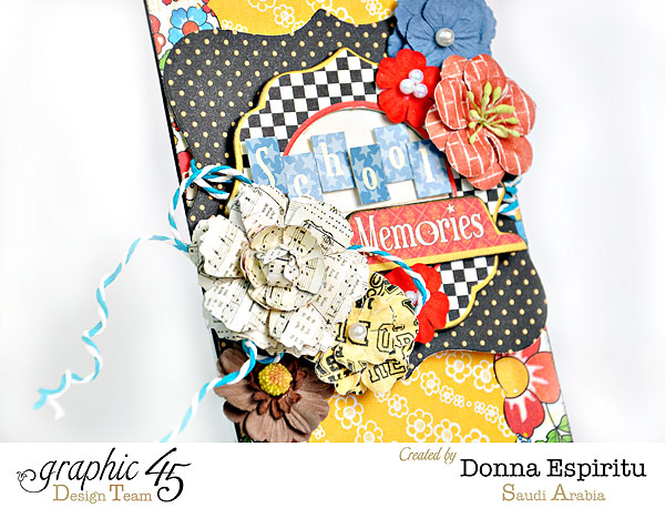 School memories tag mini-album