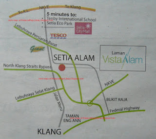 Malaysia Maps Library: Laman Vista Alam , Shah Alam