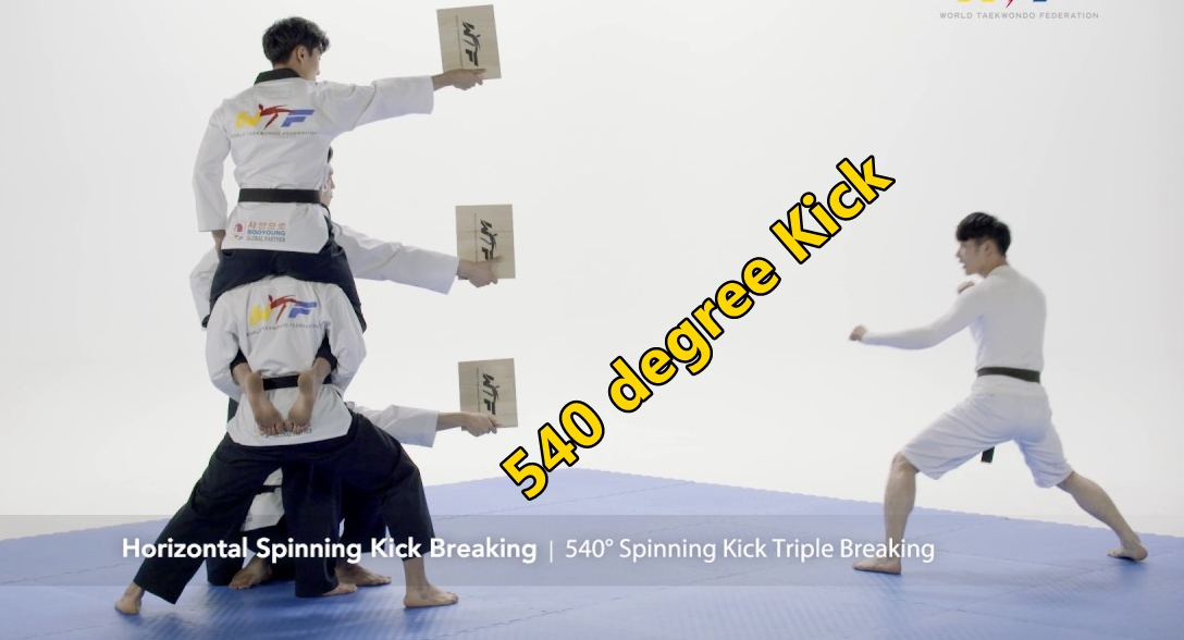 세계 태권도 가족: Lern how to perform a 540 degree kick (Video tutorial)