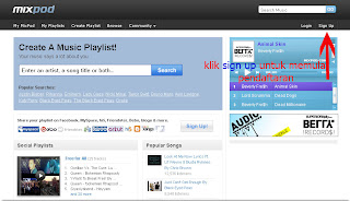 Windows Blogger: Cara Membuat MP3 Player dan Playlist Sendiri dari Mixpod