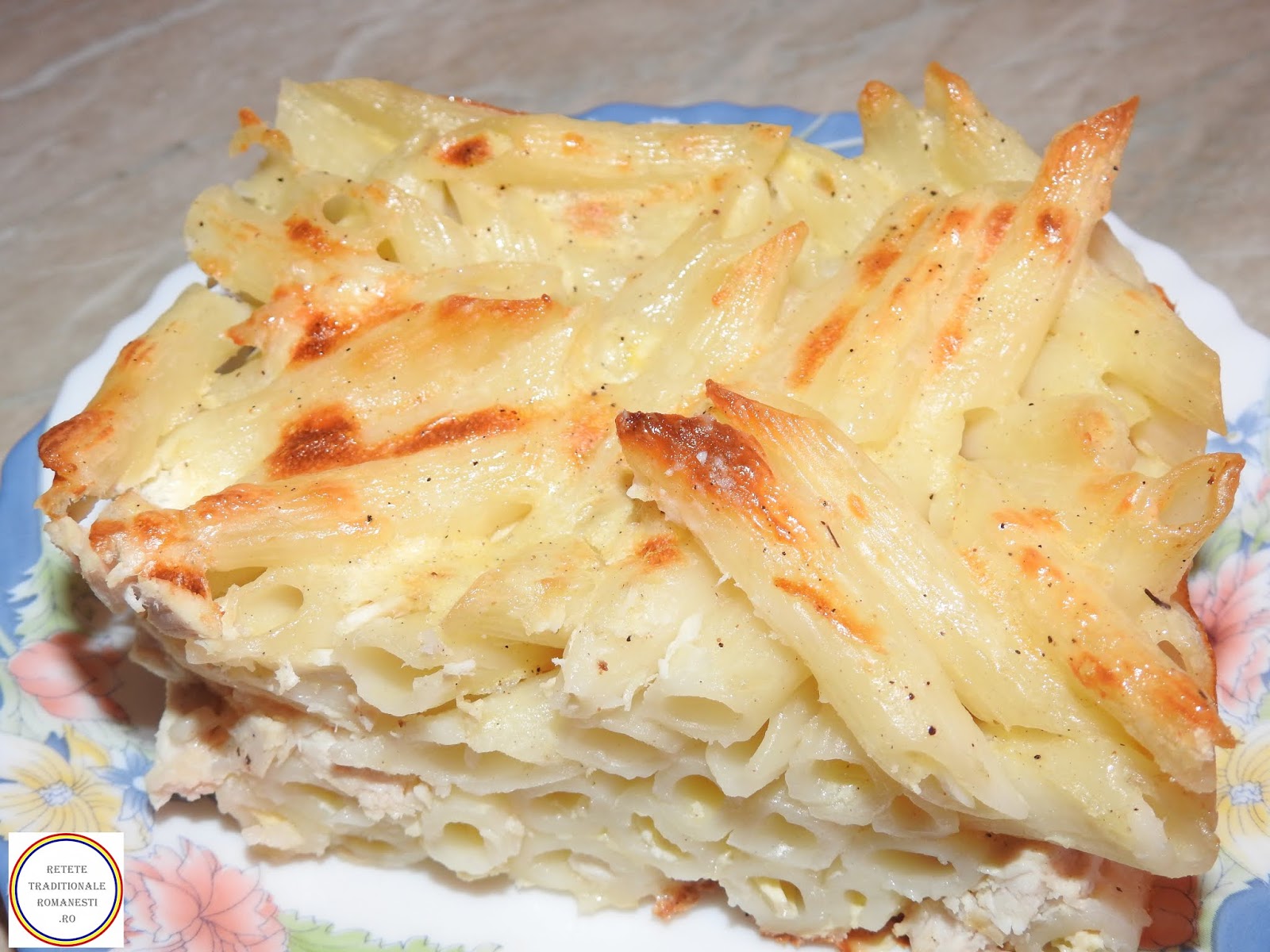 Paste cu pui la cuptor reteta | Retetetraditionaleromanesti.ro