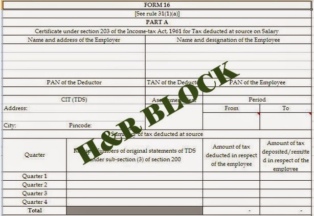 Income Tax Filing Form 16 For Employees income-tax-filing-form-16-for-employees