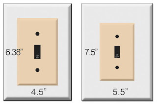 Kyle Switch Plates: Odd Sized Light Switch Plates & Outlet Cover Solutions