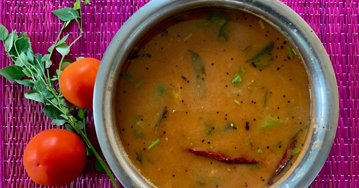 Cooking With Shobana : TOMATO SAARU