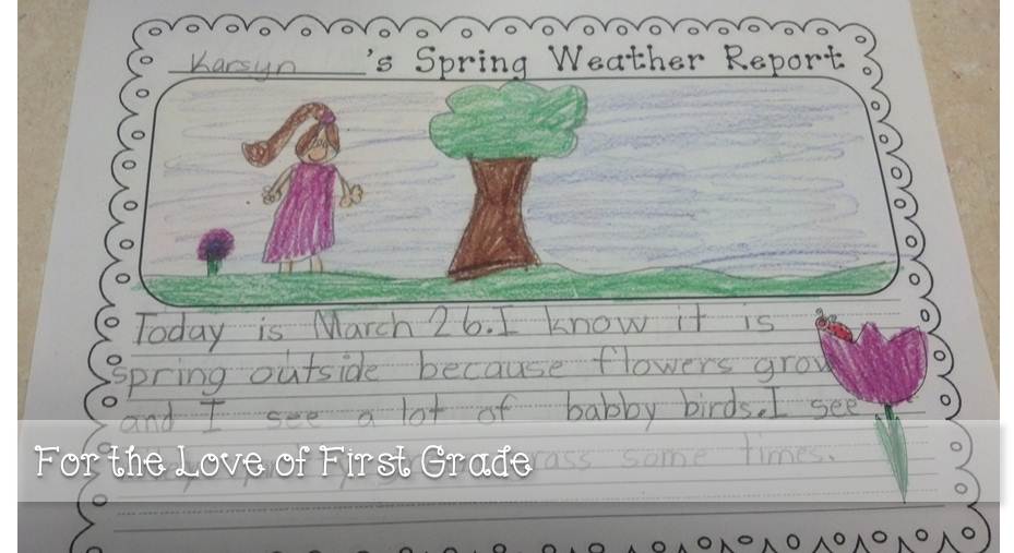 For the Love of First Grade: Spring, Spring, and more Spring!