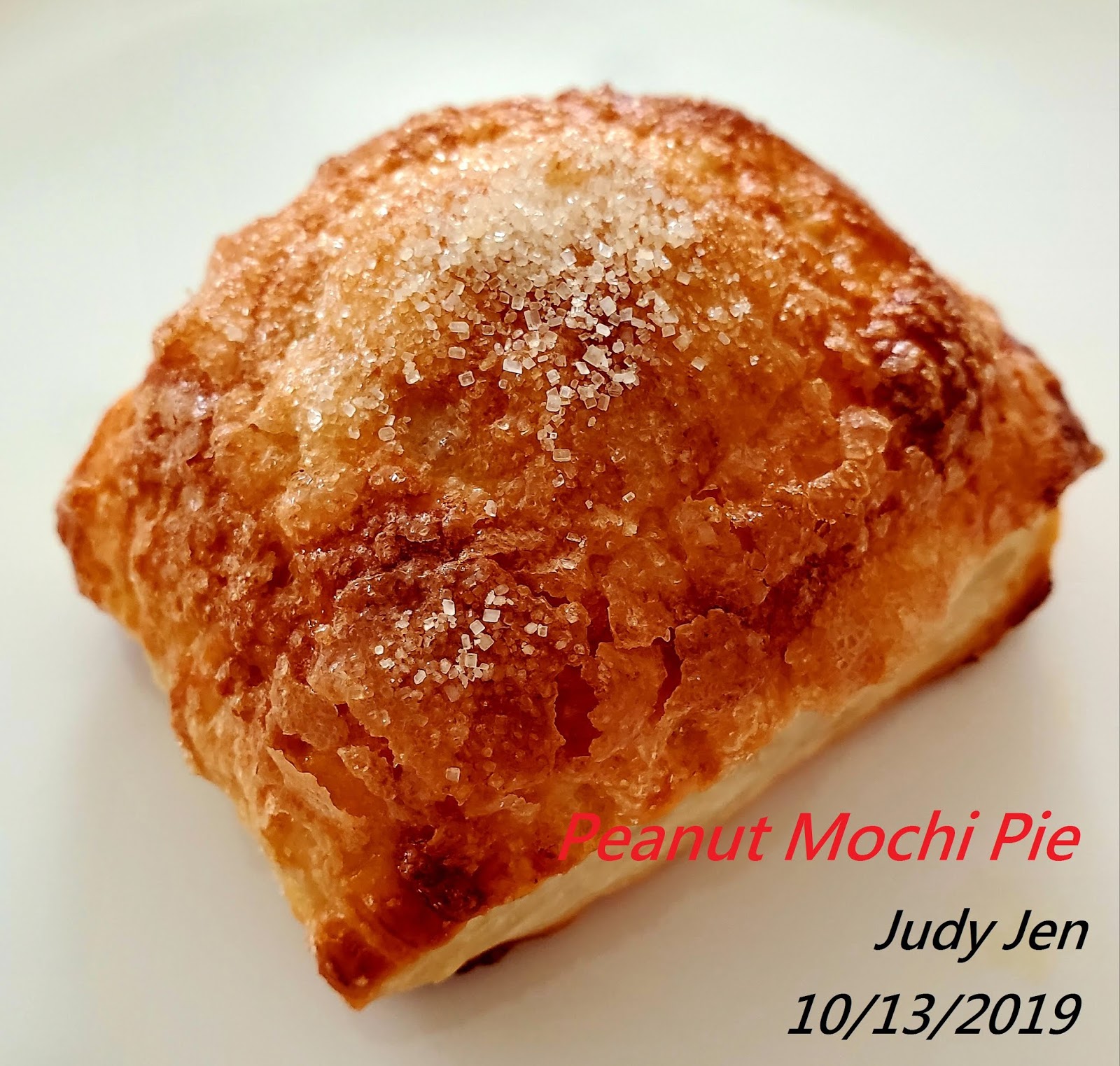 C.A.K.E.: 花生麻糬派Peanut Mochi Pie 10/13/2019