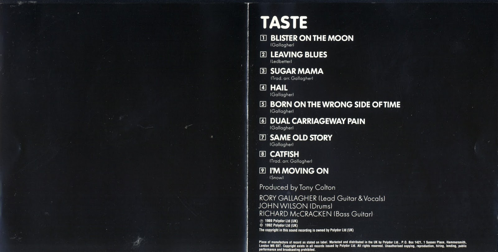 Taste - Taste (1969)