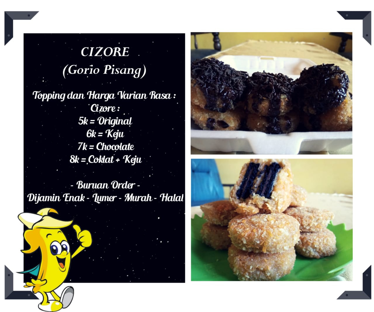 pisang oreo lumer: Profil Usaha