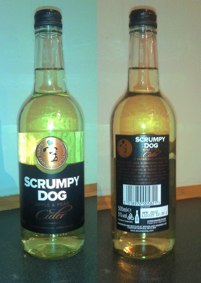Cider Pages: Scrumpy Dog Apple and Pear Cider