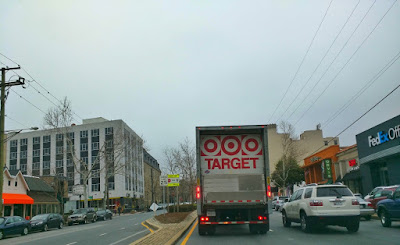 Robert Dyer @ Bethesda Row: Target trucks continue to deliver inventory ...