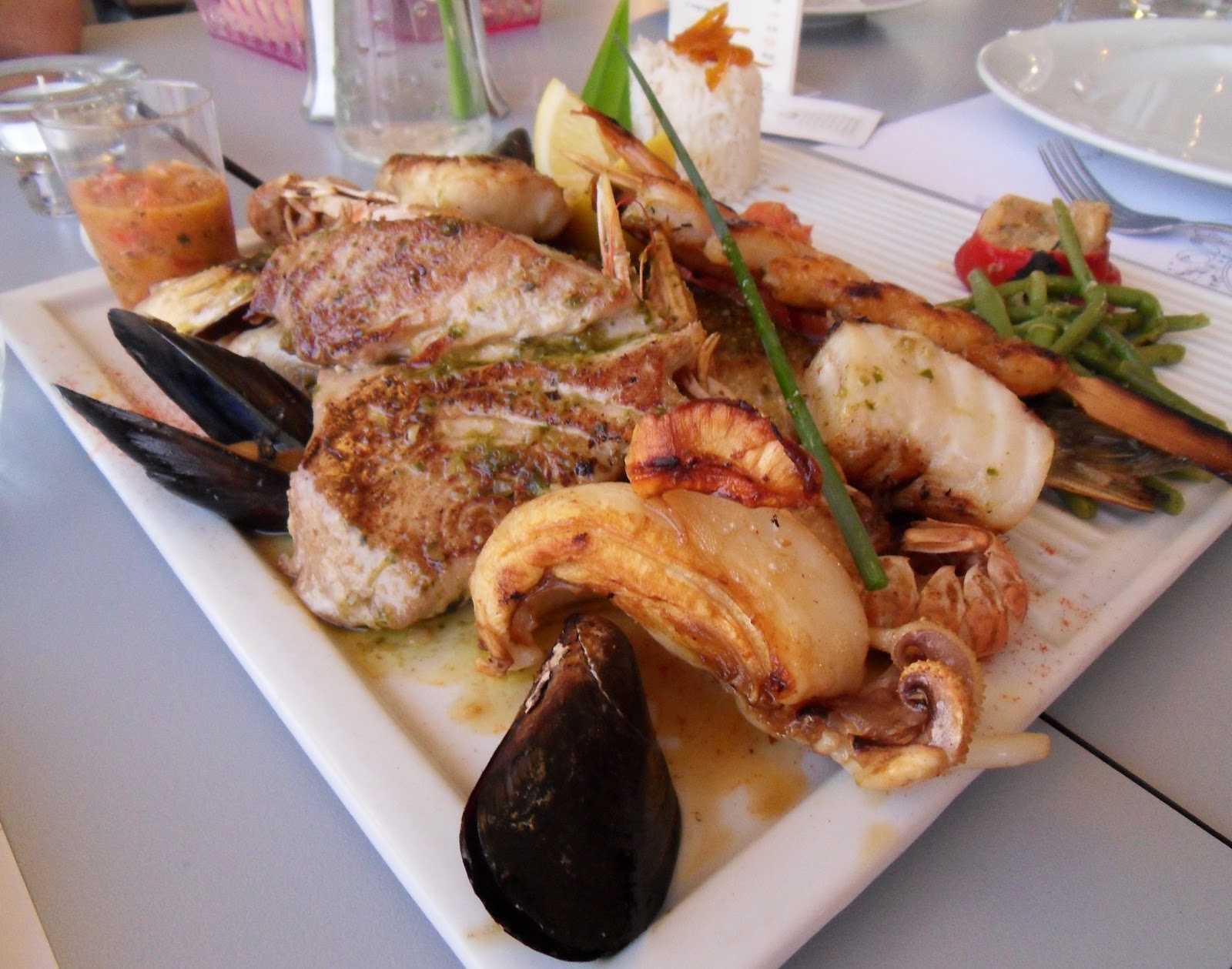 Diana's Cook Blog: Resto les pieds dans l’eau