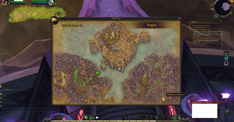 Master of World of Warcraft : Argus(Zone) on a 101 twink.