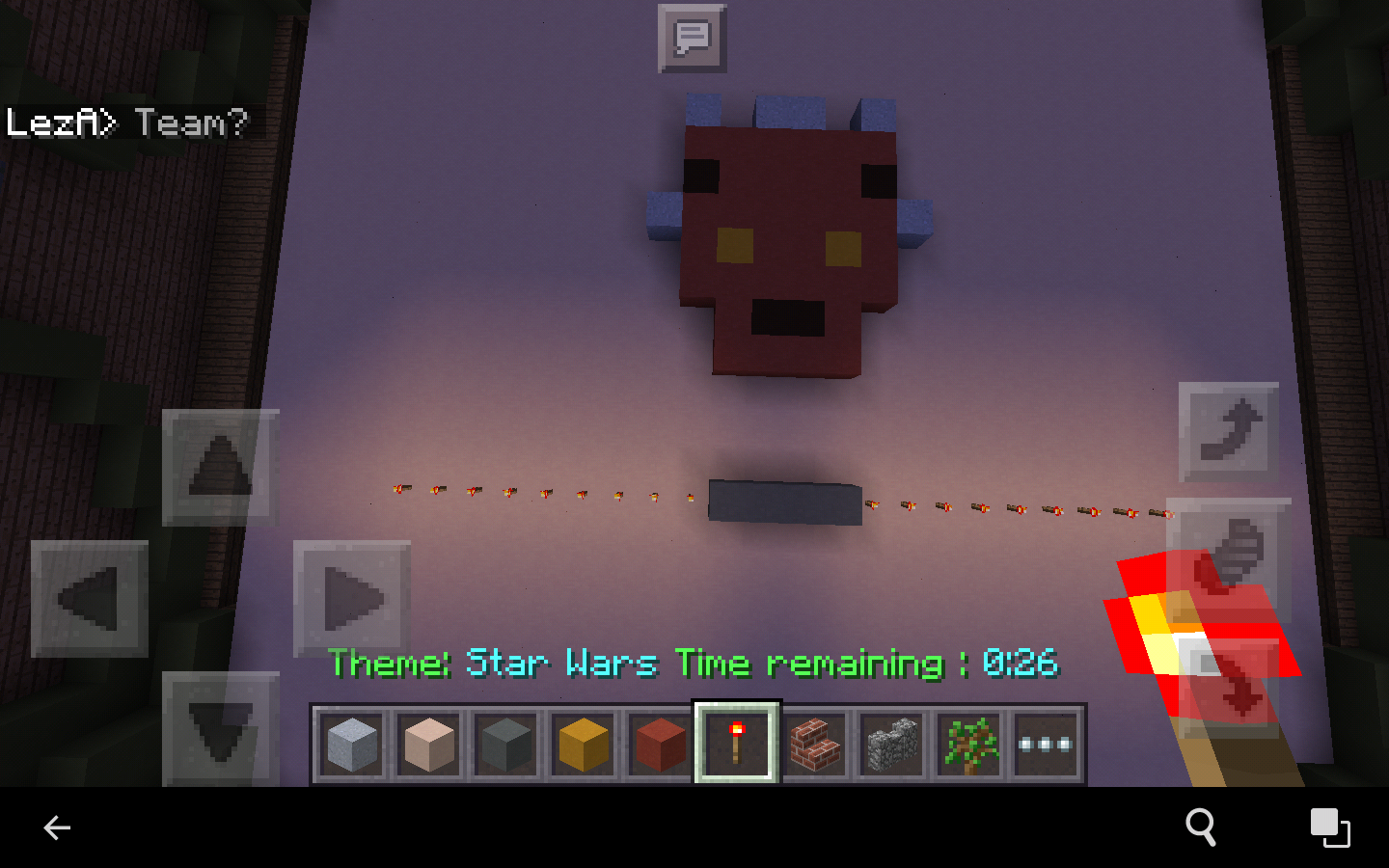 jandsreviews: Minecraft PE online Build Battle ~ Star Wars