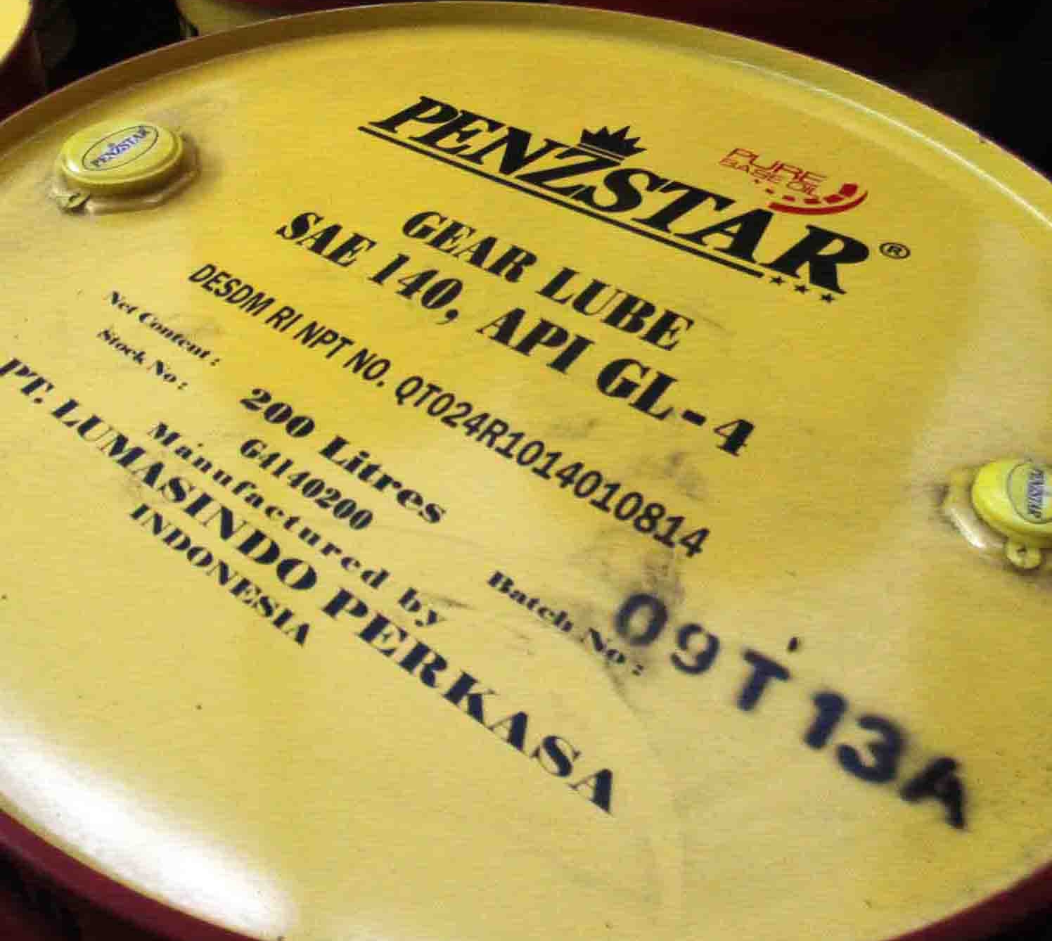 Oli Pelumas SAE 90 API GL-4 Transmisi, Gear Lube Penzstar