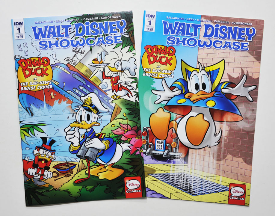 Disney Comics Randomness: Walt Disney Showcase - new series from IDW