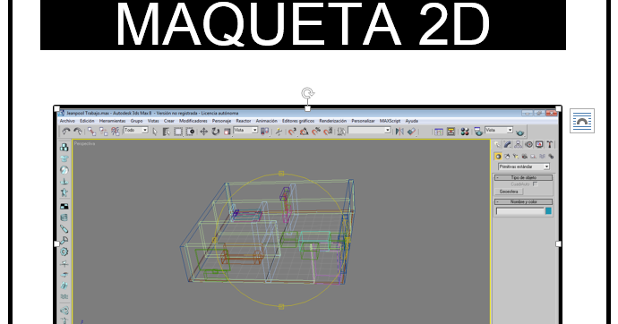 MODELO MAQUETA 2D