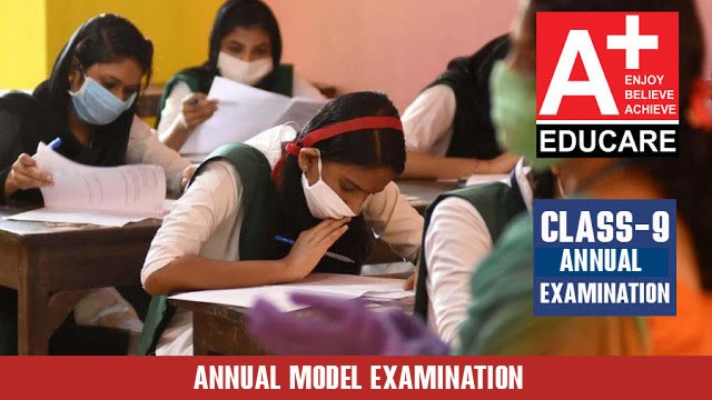 Aplus Blog: STD-9-MATHEMATICS-ANNUAL MODEL EXAMINATION-2022[EM&MM]