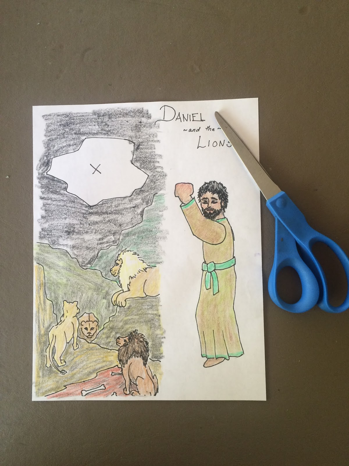 Grow Wild My Child: Free Printable of Daniel for Sunday School