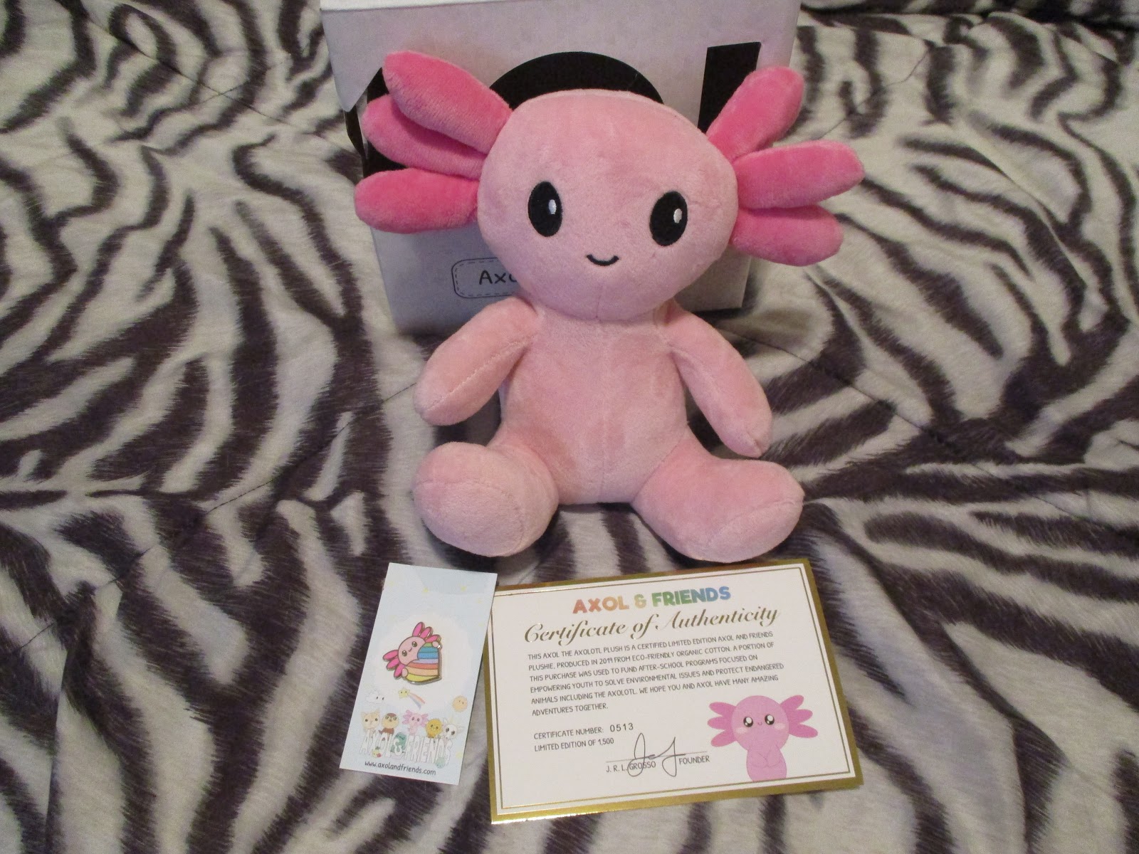 Missy's Product Reviews : Axol the Axolotl