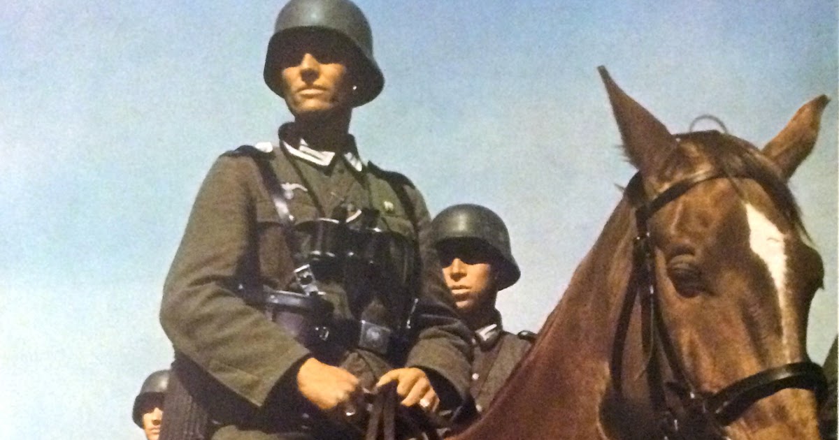 World War II in Color: Wehrmacht Reiterzugführer in Operation Barbarossa