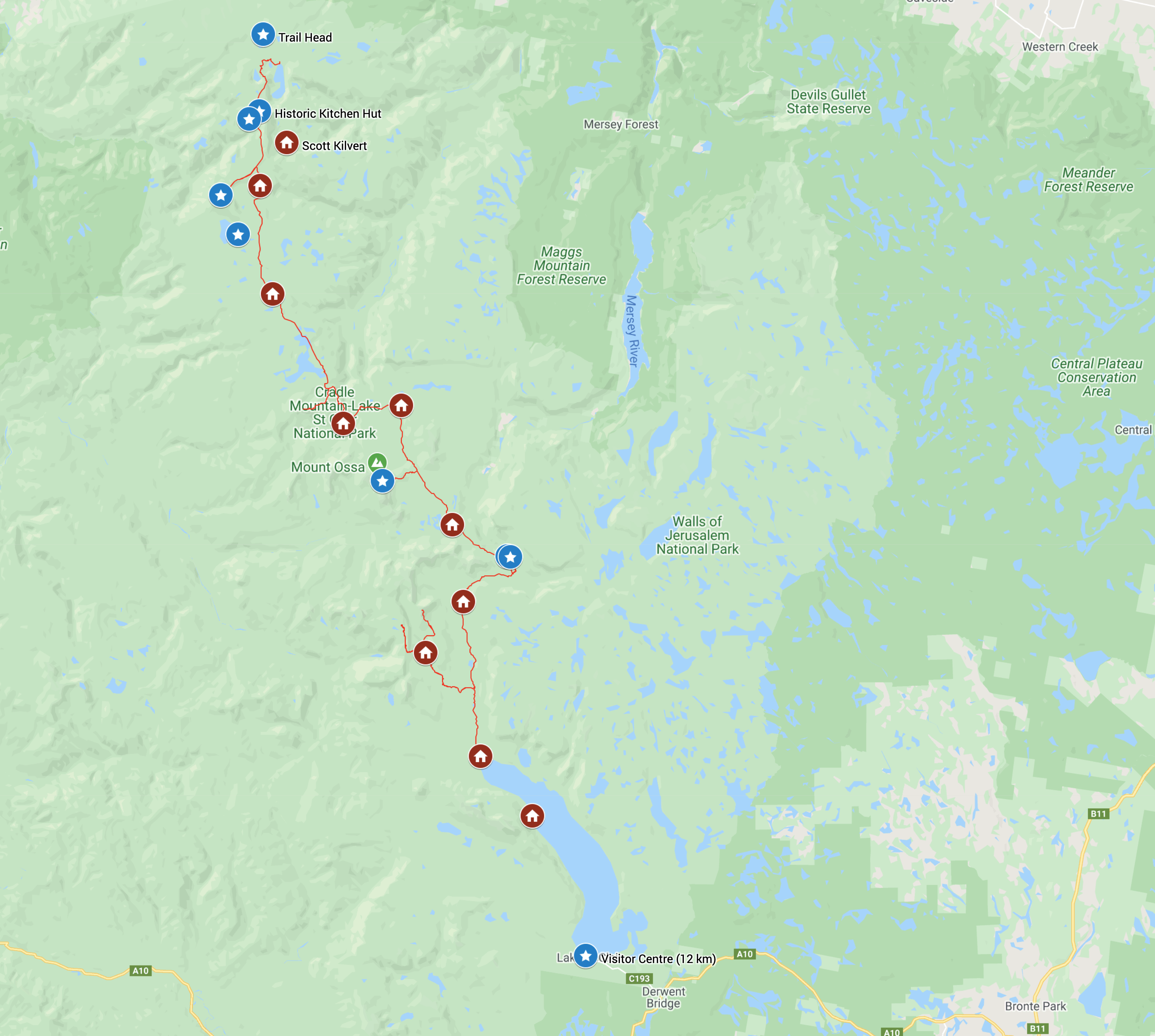 Kelvin Nicholson's Abode: Overland Track Lighter Pack Tips