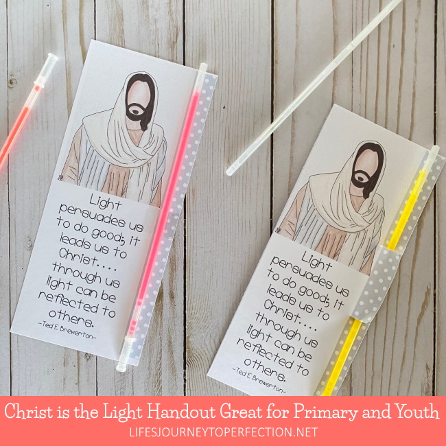 Life's Journey To Perfection: Christ is the Light and We can Reflect ...