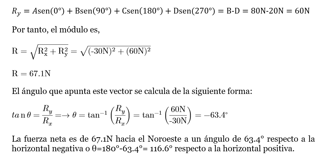 30. Cuatro cuerdas, las cuales forman ángulos rectos entre sí, tiran de ...