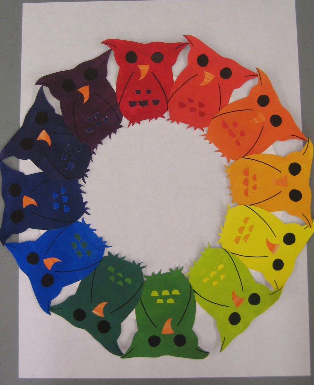 Michelle Brunner: The Most Adorable Color Wheels Ever