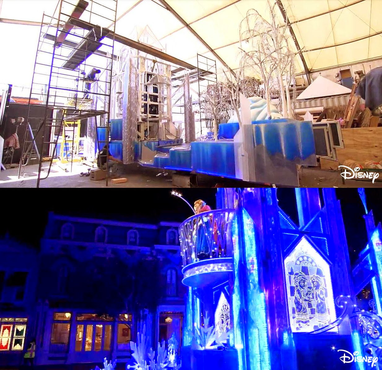 Making Of："Paint the Night" Frozen Float | Disney Magical Kingdom Blog