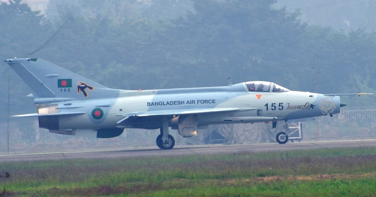 F-7 (Jian-7) Fighter Jets of The Bangladesh Air Force (BAF) | Global ...