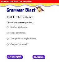 HTS 2nd Grade Technology Blog: Grammar Blast!