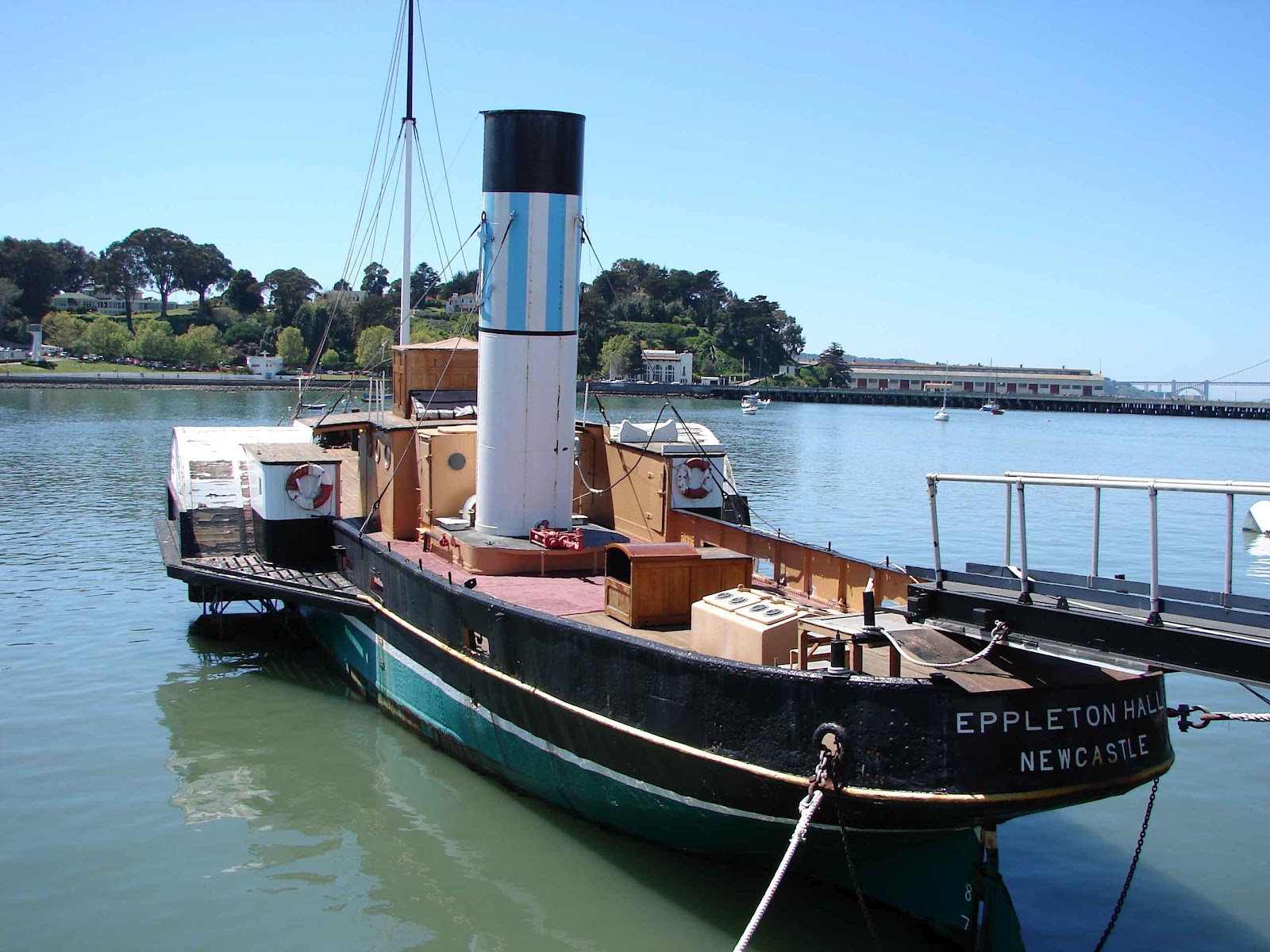 Photographic Allsorts: Eppleton Hall Paddle Tug In San Francisco April 2009