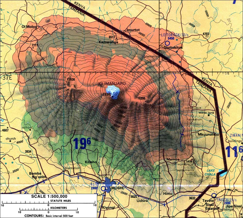 Mapping Of Kilimanjaro ~ Great Mountain