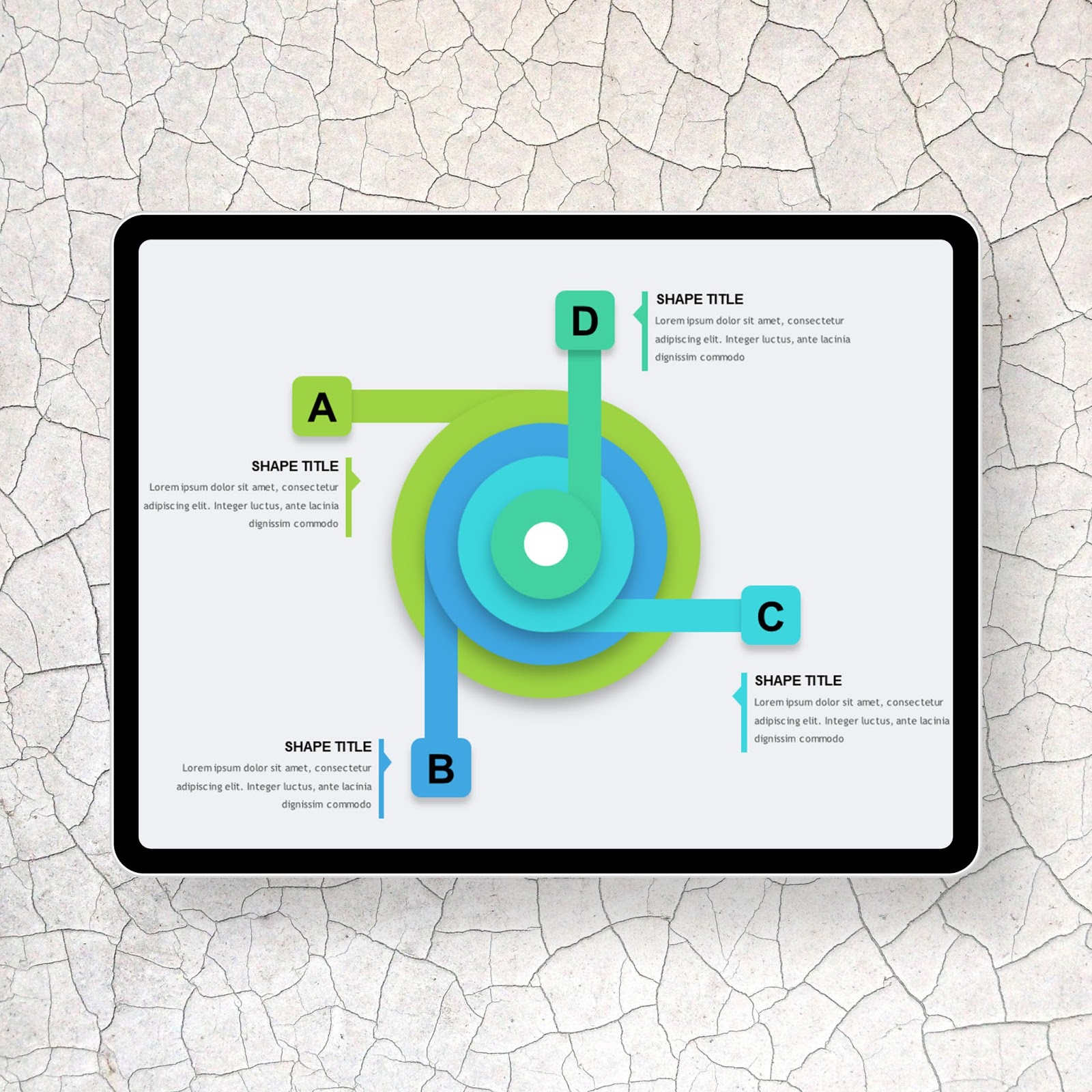 Expanded Circle Circulation PowerPoint Templates - PowerPoint Free