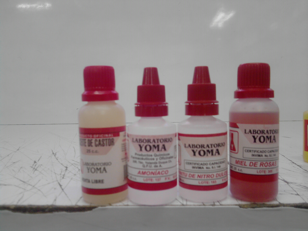 normatividad de etiquetas: Droga Blanca