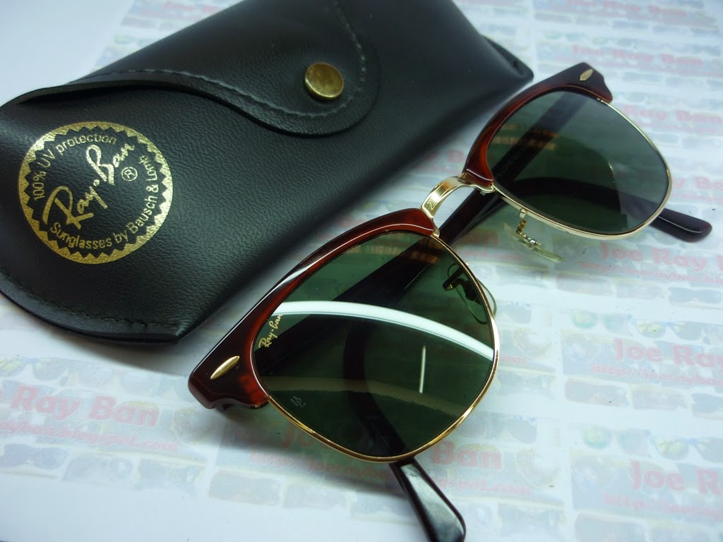 Ray Ban Clubmaster Maroon saiz 49mm[SOLD] ~ Joe Ray Ban