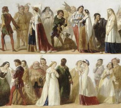 Shakespeare, men's legs, and layers of status