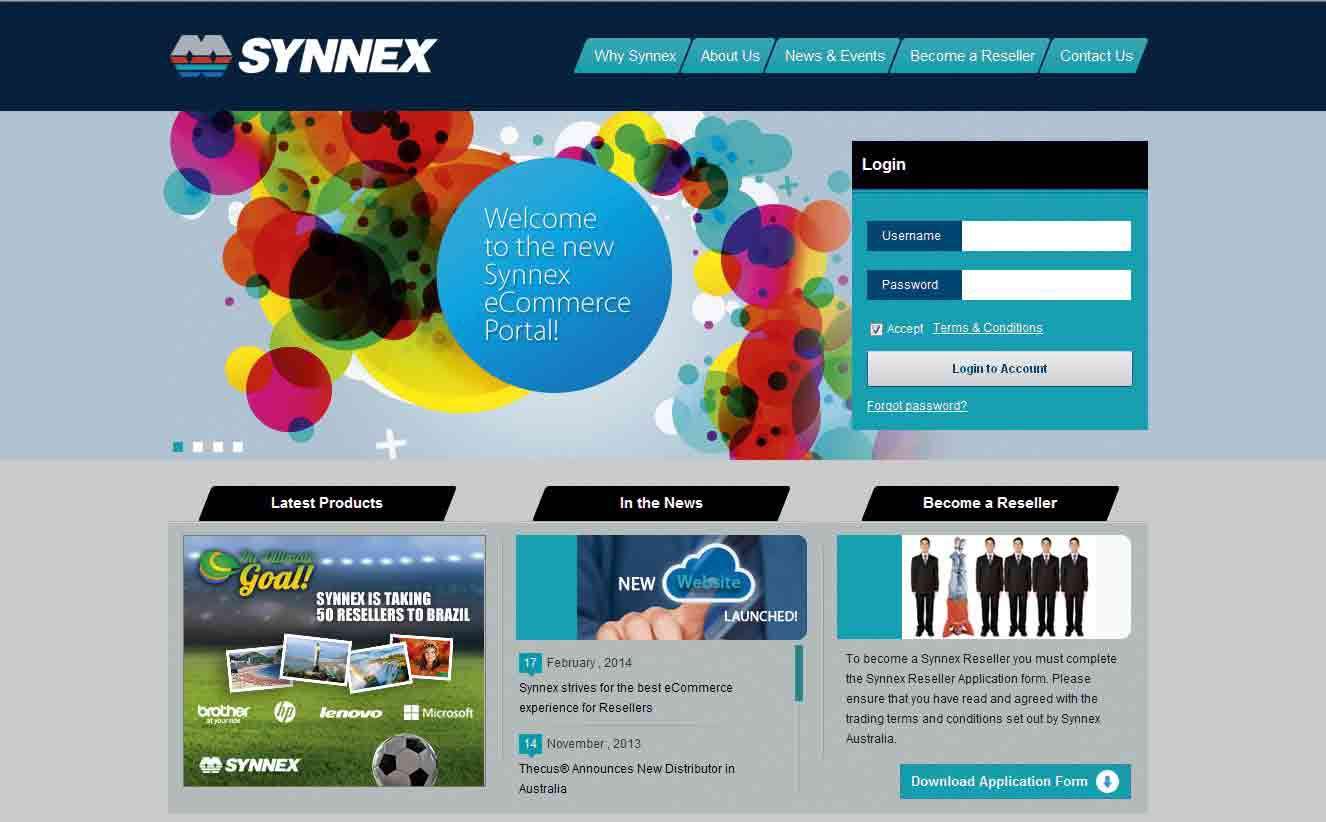 Hello USA: synnex login