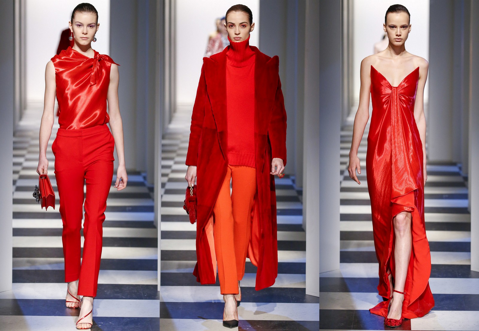 Fashion Inspiration : Color Trend Red Fall/Winter 2017-2018 | Cool Chic ...