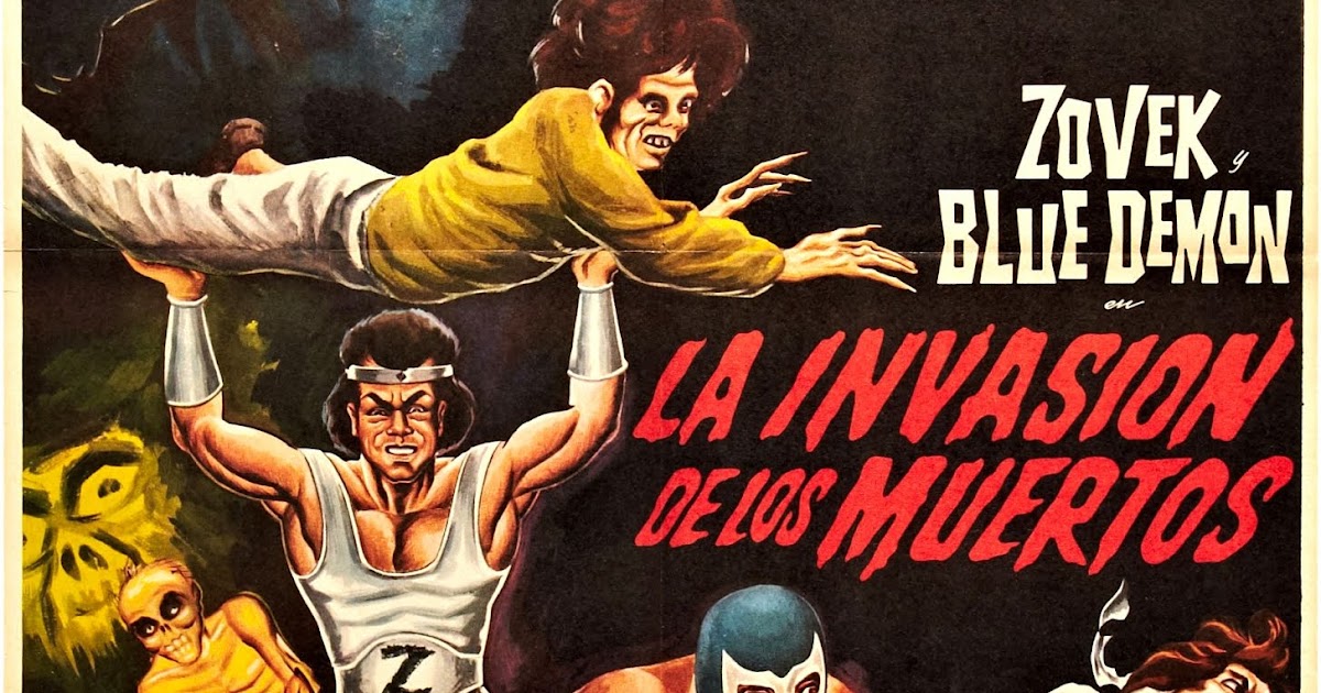 Bloody Pit of Rod: Blue Demon Movie Poster Art!