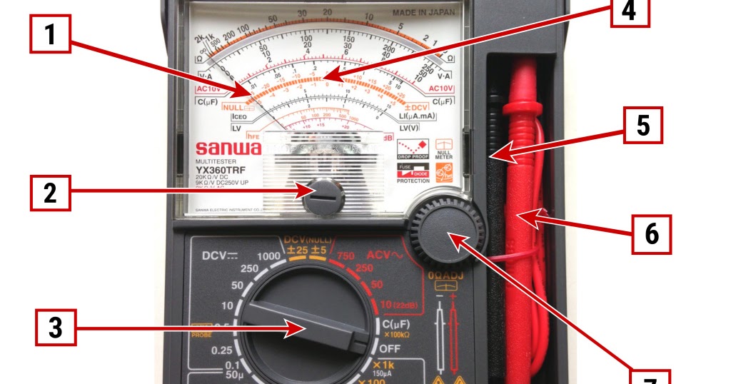 Fungsi Multimeter Dan Bagian - Bagiannya - Teknik Otomotif
